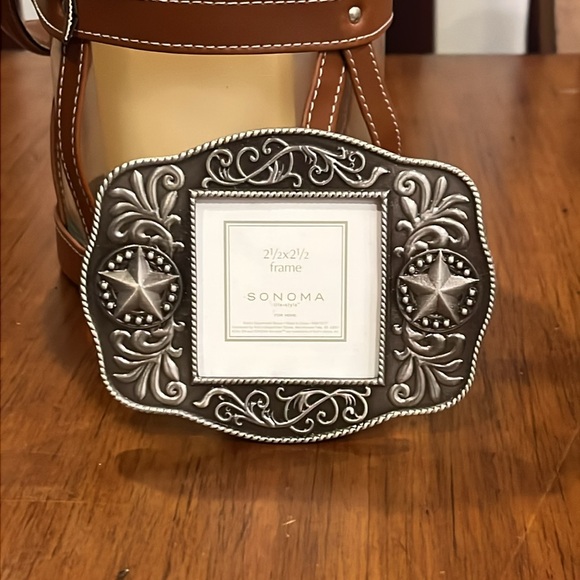 Sonoma | Accents | Sonoma Western Photo Picture Frame Stars 25x25 New ...